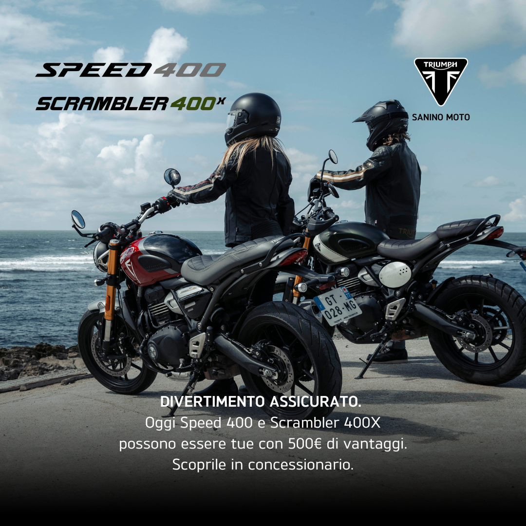 Evento Speed 400 & Scrambler 400. Triumph Cuneo Concessionario ...